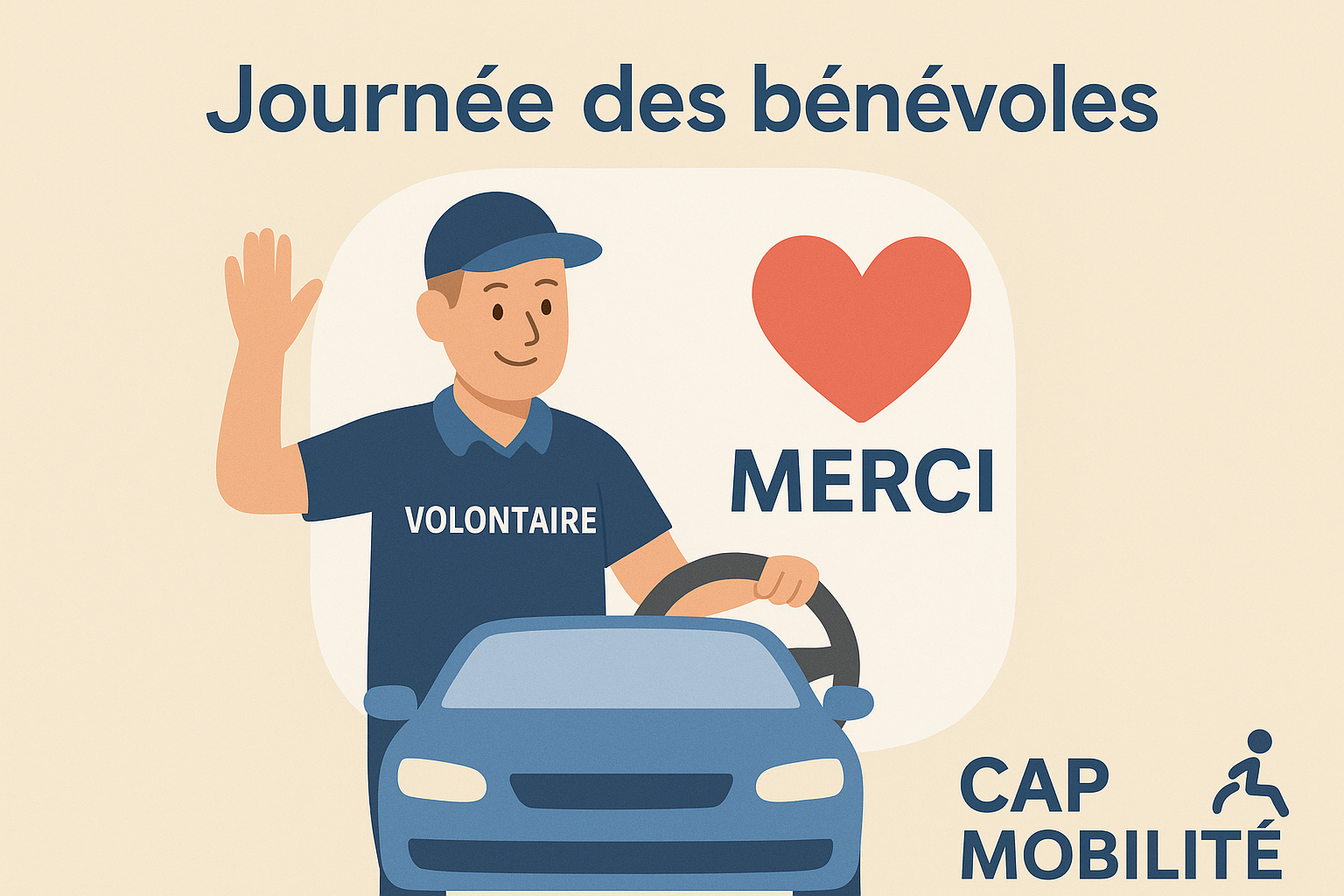 Journée des bénévoles : merci à nos chauffeurs volontaires CAP